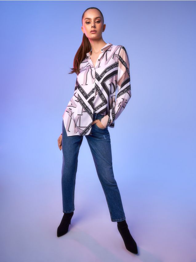 Джинси Boyfriend - MOHITO